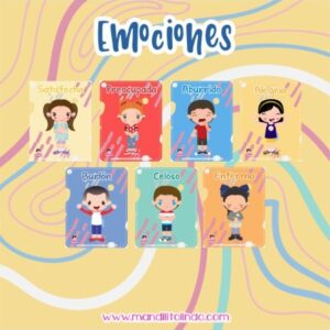 Láminas de emociones para tu salón de clases. Descárgalas e imprime ...