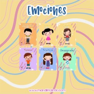 Láminas de emociones para tu salón de clases. Descárgalas e imprime ...