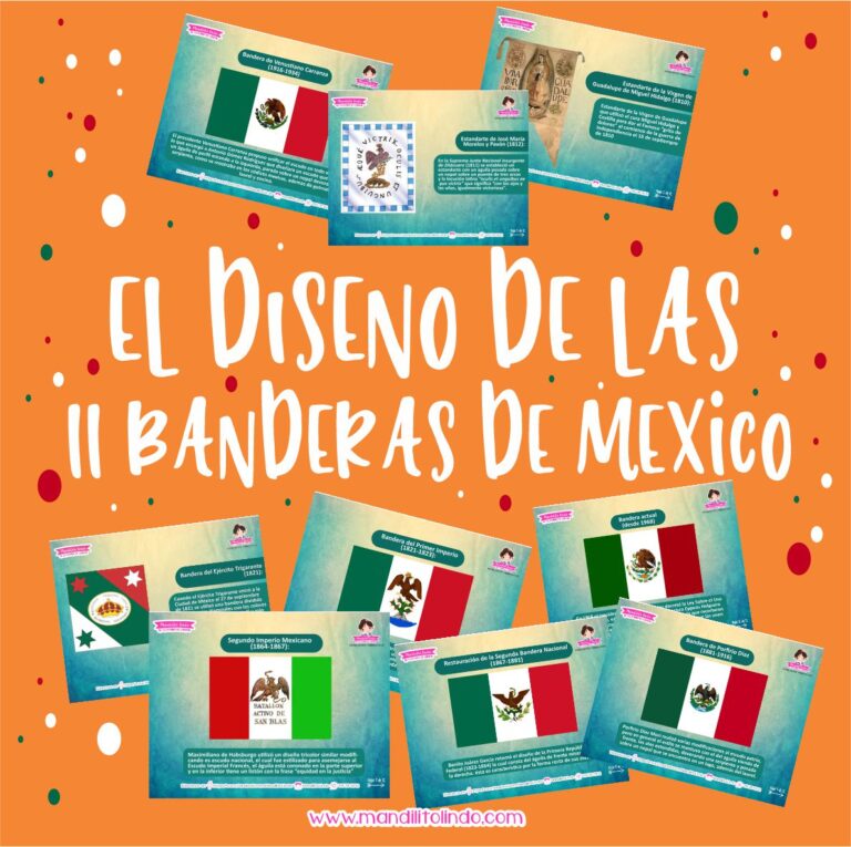 Diseños de las Banderas de México - Mandilito Lindo