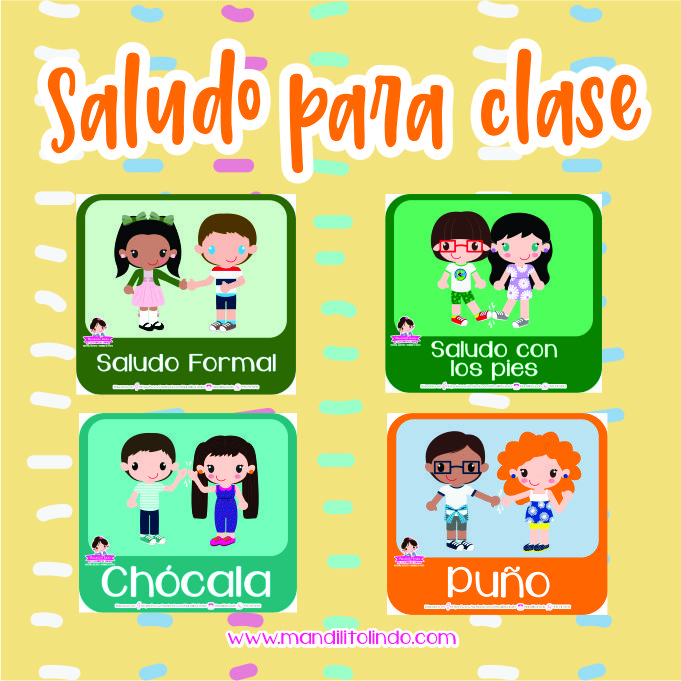 Saludo en Clase - Mandilito Lindo