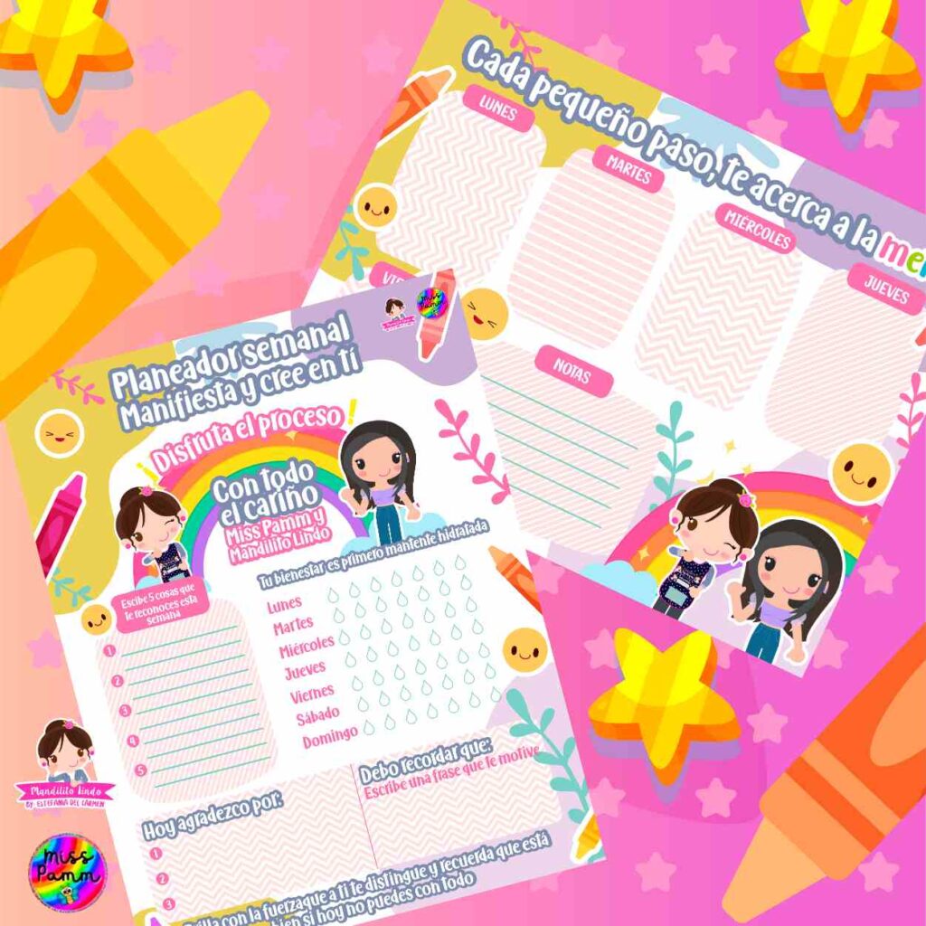 Planeador semanal - Mandilito Lindo
